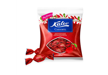 Karamell,barbarissimaitseline KALEV 120g